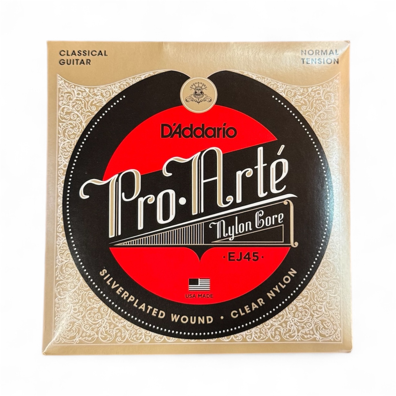 Cuerdas D’Addario Pro-Arte EJ45 – Guitarra Clásica Nylon Tensión Normal